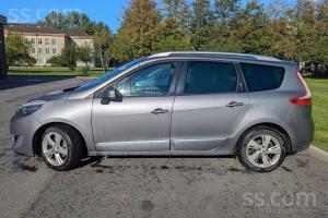 Grey Renault Grand Scenic 2013 in Liepaja, with an engine capacity of 1.50 L and mileage of 182 thousand km for 3500 €, photo 3 on AUTOMOTO.COM.LV