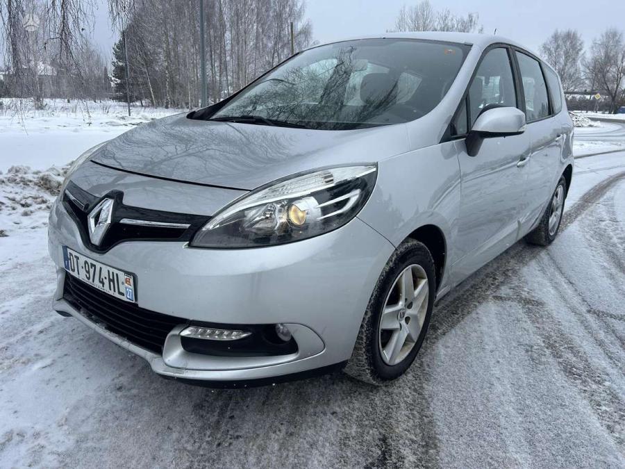 Pelēks Renault Grand Scenic 2014 Tauragė, ar dzinēja tilpumu 1.46 L un nobraukumu 245 tūkst. km par 4500 €, foto 1 vietnē AUTOMOTO.COM.LV