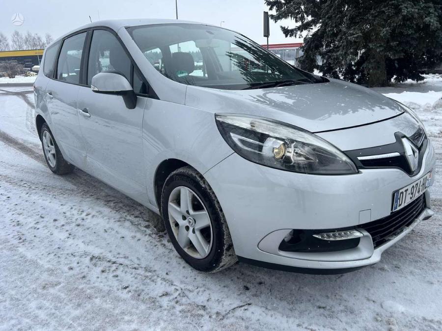 Pelēks Renault Grand Scenic 2014 Tauragė, ar dzinēja tilpumu 1.46 L un nobraukumu 245 tūkst. km par 4500 €, foto 2 vietnē AUTOMOTO.COM.LV