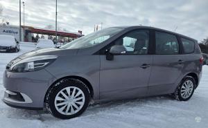 Grey Renault Grand Scenic 2014 in Marijampole, with an engine capacity of 1.46 L and mileage of 157 thousand km for 5200 €, photo 2 on AUTOMOTO.COM.LV