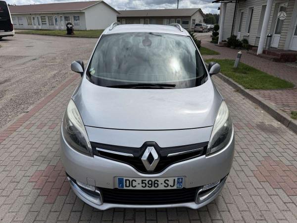 Pelēks Renault Grand Scenic 2014 Viļņa, ar dzinēja tilpumu 1.46 L un nobraukumu 209 tūkst. km par 5000 €, foto 5 vietnē AUTOMOTO.COM.LV
