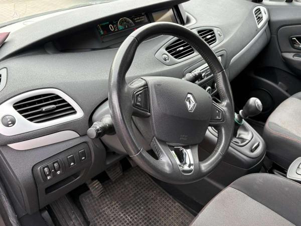 Grey Renault Grand Scenic 2014 in Klaipeda, with an engine capacity of 1.46 L and mileage of 250 thousand km for 3400 €, photo 5 on AUTOMOTO.COM.LV