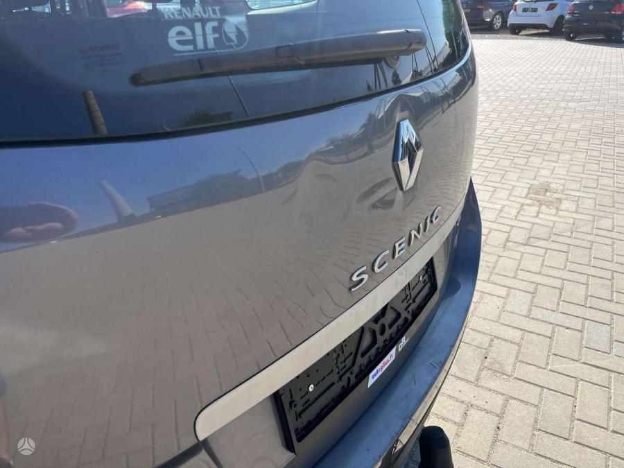 Grey Renault Grand Scenic 2014 in Taurage, with an engine capacity of 1.46 L and mileage of 198 thousand km for 4200 €, photo 11 on AUTOMOTO.COM.LV