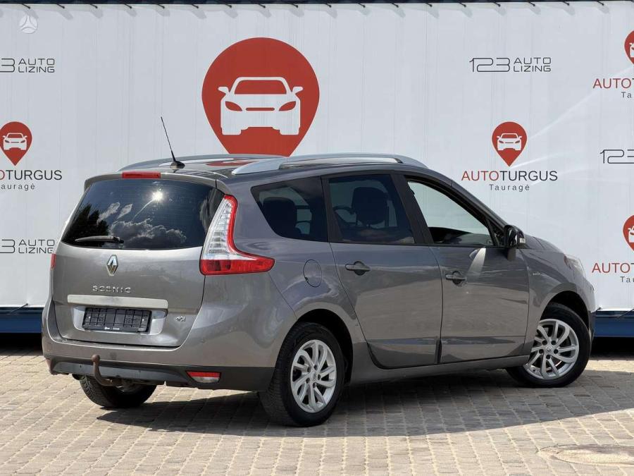 Pelēks Renault Grand Scenic 2014 Tauragė, ar dzinēja tilpumu 1.60 L un nobraukumu 250 tūkst. km par 4200 €, foto 7 vietnē AUTOMOTO.COM.LV