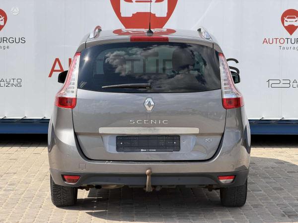 Grey Renault Grand Scenic 2014 in Taurage, with an engine capacity of 1.60 L and mileage of 250 thousand km for 4200 €, photo 7 on AUTOMOTO.COM.LV