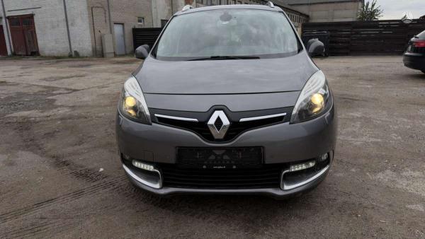 Pelēks Renault Grand Scenic 2014 Tauragė, ar dzinēja tilpumu 1.46 L un nobraukumu 280 tūkst. km par 3300 €, foto 1 vietnē AUTOMOTO.COM.LV