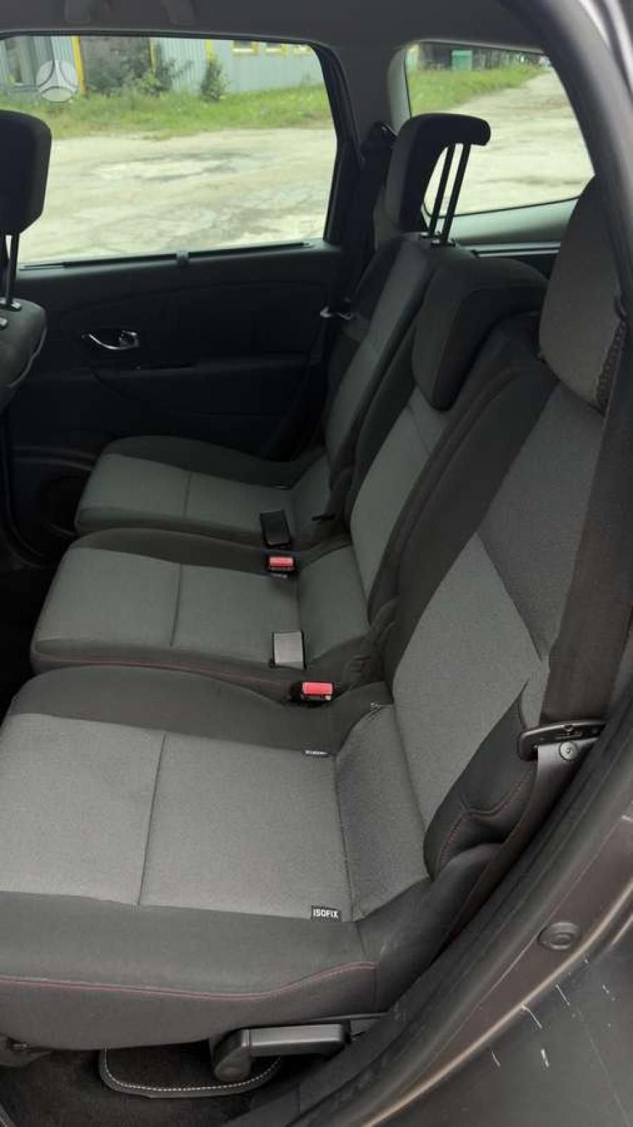 Pelēks Renault Grand Scenic 2014 Tauragė, ar dzinēja tilpumu 1.46 L un nobraukumu 280 tūkst. km par 3300 €, foto 9 vietnē AUTOMOTO.COM.LV