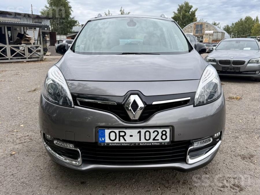 Pelēks Renault Grand Scenic 2014 Rīga, ar dzinēja tilpumu 1.50 L un nobraukumu 0 tūkst. km par 5990 €, foto 5 vietnē AUTOMOTO.COM.LV