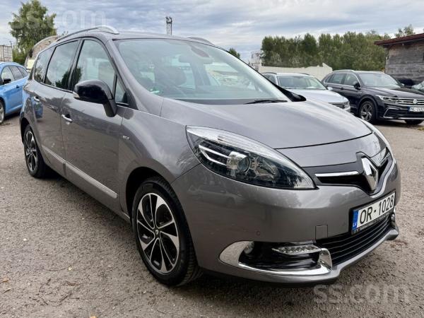 Pelēks Renault Grand Scenic 2014 Rīga, ar dzinēja tilpumu 1.50 L un nobraukumu 0 tūkst. km par 5990 €, foto 6 vietnē AUTOMOTO.COM.LV