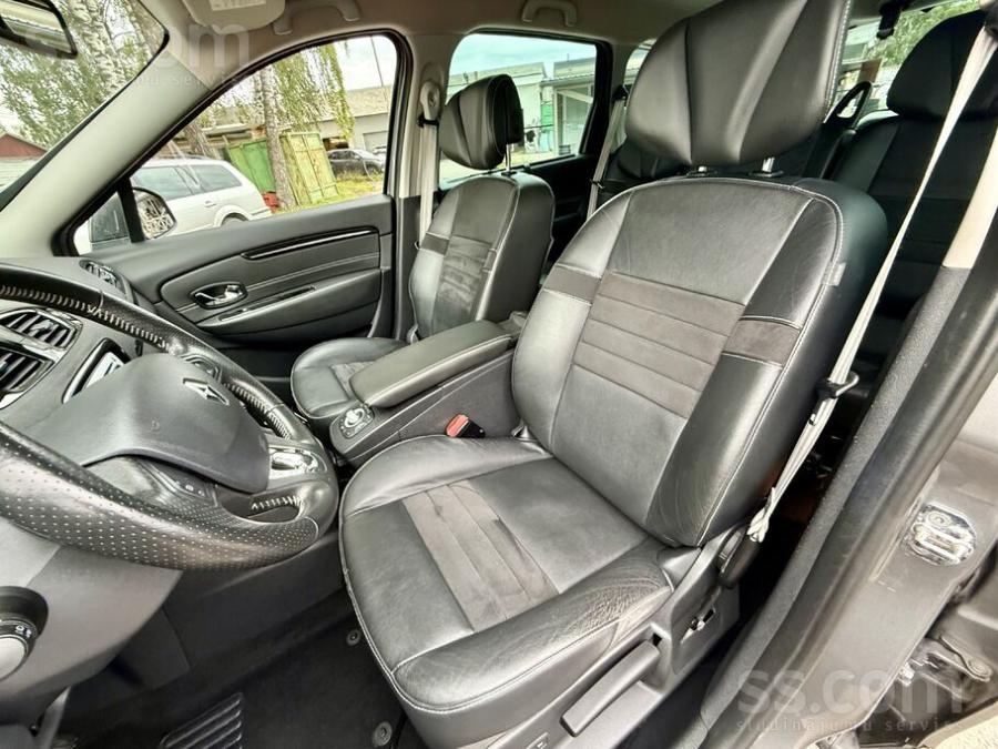 Pelēks Renault Grand Scenic 2014 Rīga, ar dzinēja tilpumu 1.50 L un nobraukumu 0 tūkst. km par 5990 €, foto 14 vietnē AUTOMOTO.COM.LV