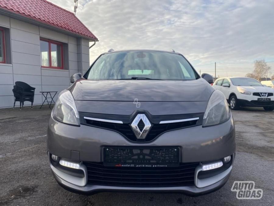 Pelēks Renault Grand Scenic 2015 Radviliškis, ar dzinēja tilpumu 1.50 L un nobraukumu 332 tūkst. km par 5750 €, foto 5 vietnē AUTOMOTO.COM.LV