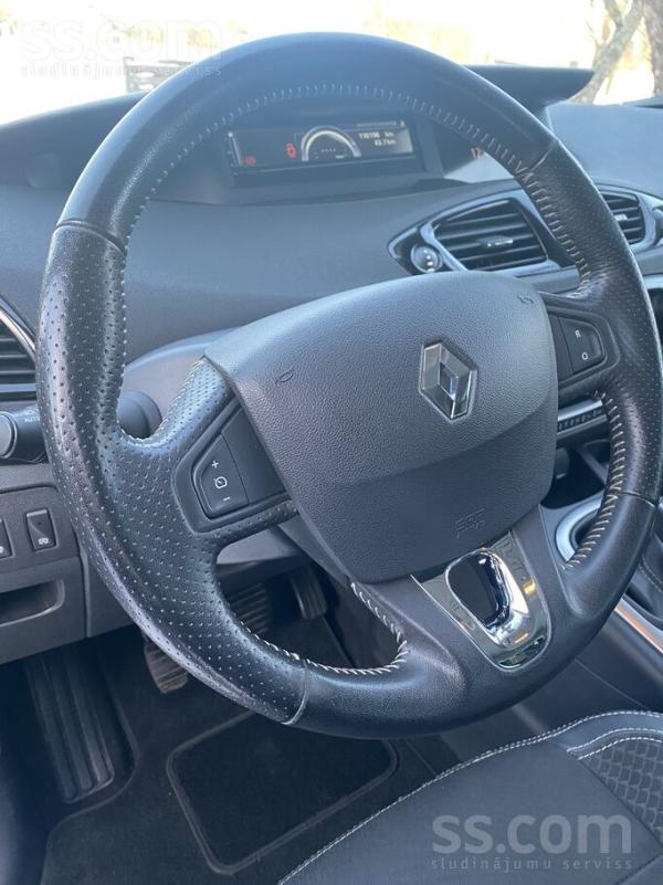 Pelēks Renault Grand Scenic 2015 Cēsis, ar dzinēja tilpumu 1.20 L un nobraukumu 110 tūkst. km par 5900 €, foto 9 vietnē AUTOMOTO.COM.LV