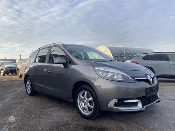 Grey Renault Grand Scenic 2015 in Radviliskis, with an engine capacity of 1.46 L and mileage of 332 thousand km for 5750 €, photo 2 on AUTOMOTO.COM.LV