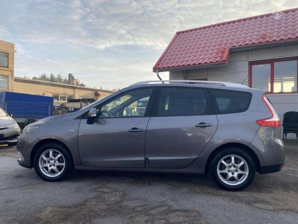 Grey Renault Grand Scenic 2015 in Radviliskis, with an engine capacity of 1.46 L and mileage of 332 thousand km for 5750 €, photo 7 on AUTOMOTO.COM.LV