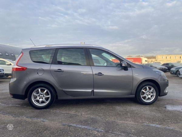 Grey Renault Grand Scenic 2015 in Radviliskis, with an engine capacity of 1.46 L and mileage of 332 thousand km for 5750 €, photo 8 on AUTOMOTO.COM.LV