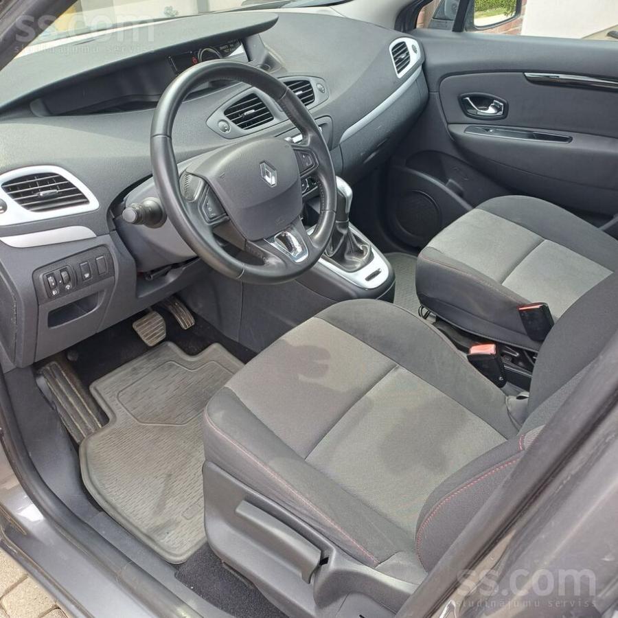 Pelēks Renault Grand Scenic 2015 Rīga, ar dzinēja tilpumu 1.50 L un nobraukumu 204 tūkst. km par 5600 €, foto 7 vietnē AUTOMOTO.COM.LV