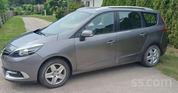 Pelēks Renault Grand Scenic 2015 Rīga, ar dzinēja tilpumu 1.50 L un nobraukumu 204 tūkst. km par 5600 €, foto 8 vietnē AUTOMOTO.COM.LV