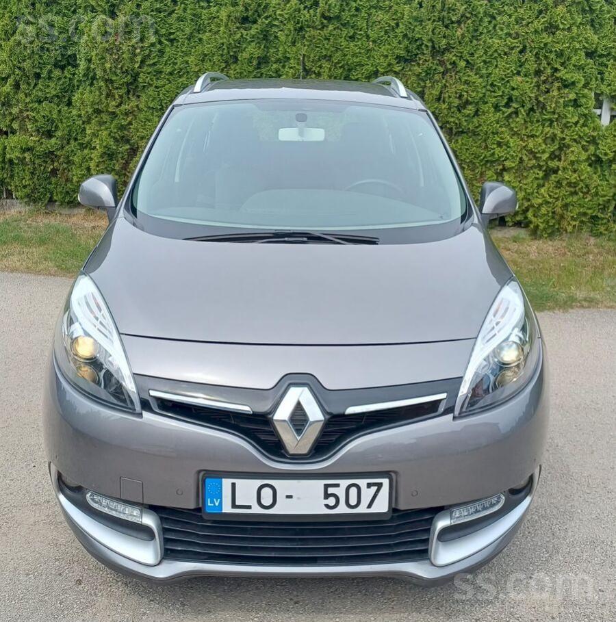 Pelēks Renault Grand Scenic 2015 Rīga, ar dzinēja tilpumu 1.50 L un nobraukumu 204 tūkst. km par 5600 €, foto 10 vietnē AUTOMOTO.COM.LV