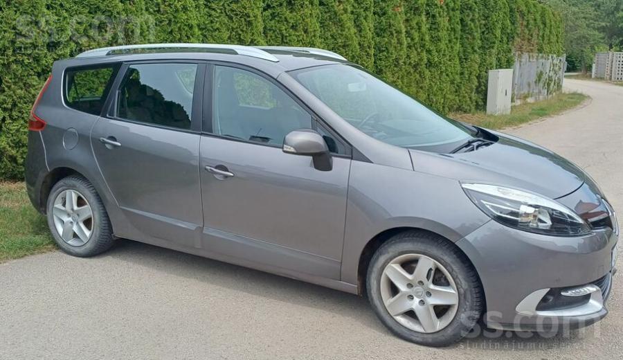 Pelēks Renault Grand Scenic 2015 Rīga, ar dzinēja tilpumu 1.50 L un nobraukumu 204 tūkst. km par 5600 €, foto 11 vietnē AUTOMOTO.COM.LV