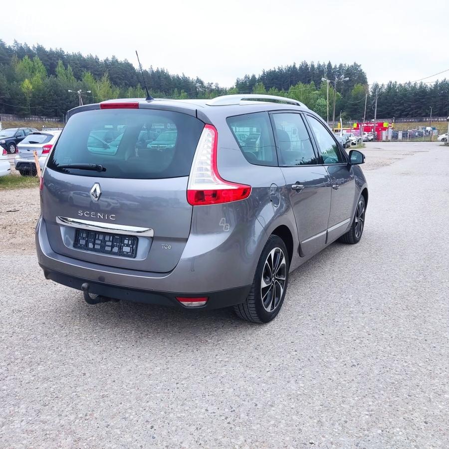 Pelēks Renault Grand Scenic 2015 Viļņa, ar dzinēja tilpumu 1.20 L un nobraukumu 125 tūkst. km par 5700 €, foto 7 vietnē AUTOMOTO.COM.LV