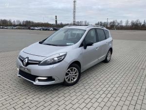 Grey Renault Grand Scenic 2016 in Marijampole, with an engine capacity of 1.46 L and mileage of 232 thousand km for 5400 €, photo 3 on AUTOMOTO.COM.LV