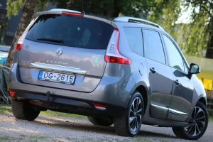 Grey Renault Grand Scenic 2016 in Riga, with an engine capacity of 1.60 L and mileage of 109 thousand km for 6990 €, photo 3 on AUTOMOTO.COM.LV