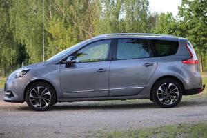 Grey Renault Grand Scenic 2016 in Riga, with an engine capacity of 1.60 L and mileage of 109 thousand km for 6990 €, photo 6 on AUTOMOTO.COM.LV