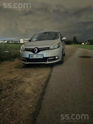 Pelēks Renault Grand Scenic 2016 Rīga, ar dzinēja tilpumu 1.60 L un nobraukumu 194 tūkst. km par 3300 €, foto 3 vietnē AUTOMOTO.COM.LV