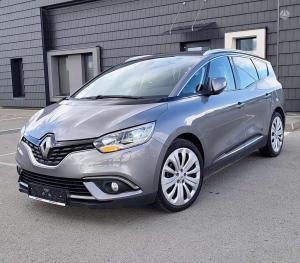 Grey Renault Grand Scenic 2016 in Kaunas, with an engine capacity of 1.46 L and mileage of 205 thousand km for 7999 €, photo  on AUTOMOTO.COM.LV