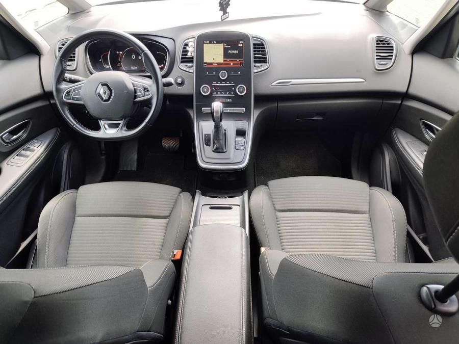 Grey Renault Grand Scenic 2016 in Kaunas, with an engine capacity of 1.46 L and mileage of 205 thousand km for 7999 €, photo 13 on AUTOMOTO.COM.LV