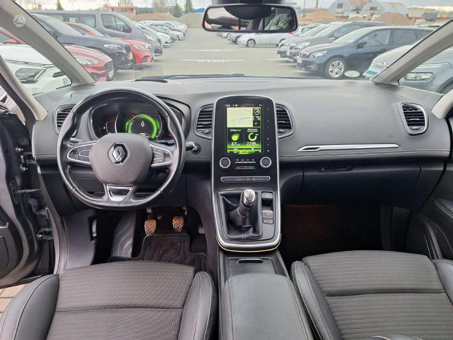 Pelēks Renault Grand Scenic 2017 Tauragė, ar dzinēja tilpumu 1.60 L un nobraukumu 200 tūkst. km par 8400 €, foto 21 vietnē AUTOMOTO.COM.LV