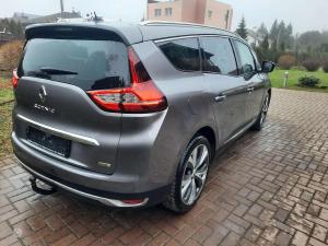 Grey Renault Grand Scenic 2017 in Kaunas, with an engine capacity of 1.46 L and mileage of 241 thousand km for 9950 €, photo 6 on AUTOMOTO.COM.LV
