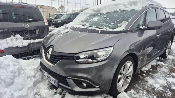 Pelēks Renault Grand Scenic 2017 Marijampole, ar dzinēja tilpumu 1.20 L un nobraukumu 142 tūkst. km par 10267 €, foto 2 vietnē AUTOMOTO.COM.LV