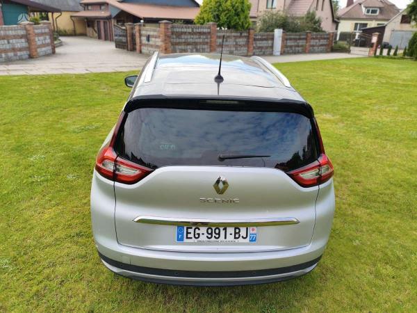 Grey Renault Grand Scenic 2017 in Taurage, with an engine capacity of 1.20 L and mileage of 181 thousand km for 8899 €, photo 6 on AUTOMOTO.COM.LV