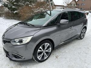 Grey Renault Grand Scenic 2017 in Vilnius, with an engine capacity of 1.20 L and mileage of 176 thousand km for 9150 €, photo 4 on AUTOMOTO.COM.LV