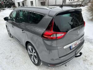 Grey Renault Grand Scenic 2017 in Vilnius, with an engine capacity of 1.20 L and mileage of 176 thousand km for 9150 €, photo 6 on AUTOMOTO.COM.LV