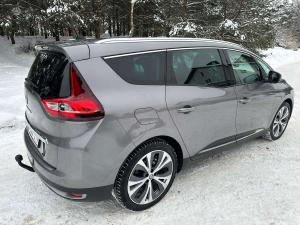 Grey Renault Grand Scenic 2017 in Vilnius, with an engine capacity of 1.20 L and mileage of 176 thousand km for 9150 €, photo 10 on AUTOMOTO.COM.LV