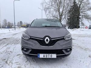 Grey Renault Grand Scenic 2017 in Taurage, with an engine capacity of 1.20 L and mileage of 146 thousand km for 8499 €, photo 2 on AUTOMOTO.COM.LV