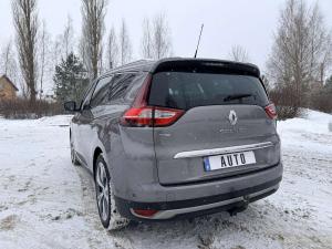 Grey Renault Grand Scenic 2017 in Taurage, with an engine capacity of 1.20 L and mileage of 146 thousand km for 8499 €, photo 12 on AUTOMOTO.COM.LV