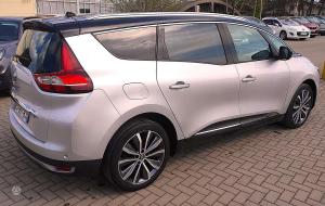 Grey Renault Grand Scenic 2017 in Taurage, with an engine capacity of 1.20 L and mileage of 181 thousand km for 8499 €, photo 4 on AUTOMOTO.COM.LV