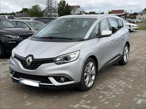 Grey Renault Grand Scenic 2017 in Taurage, with an engine capacity of 1.46 L and mileage of 192 thousand km for 7500 €, photo  on AUTOMOTO.COM.LV