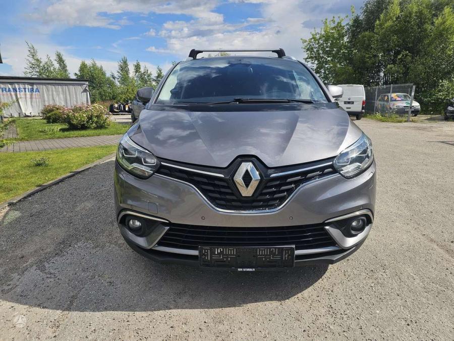 Pelēks Renault Grand Scenic 2017 Pakruojis, ar dzinēja tilpumu 1.60 L un nobraukumu 218 tūkst. km par 7800 €, foto 4 vietnē AUTOMOTO.COM.LV
