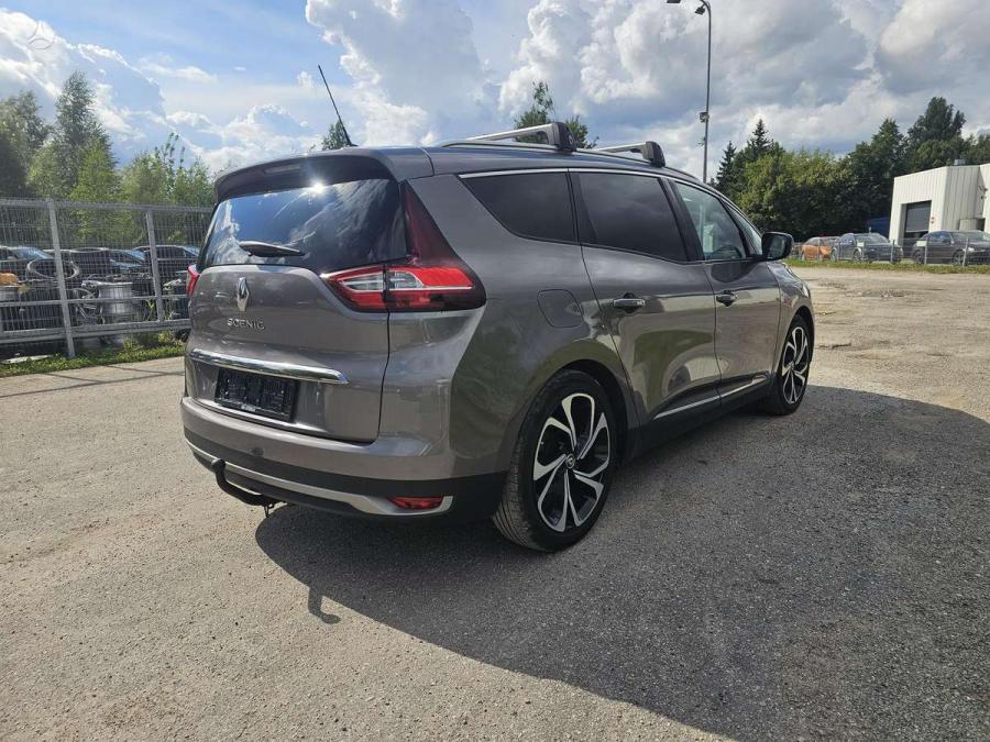 Pelēks Renault Grand Scenic 2017 Pakruojis, ar dzinēja tilpumu 1.60 L un nobraukumu 218 tūkst. km par 7800 €, foto 5 vietnē AUTOMOTO.COM.LV