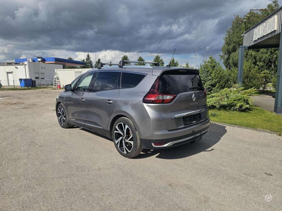 Pelēks Renault Grand Scenic 2017 Pakruojis, ar dzinēja tilpumu 1.60 L un nobraukumu 218 tūkst. km par 7800 €, foto 7 vietnē AUTOMOTO.COM.LV
