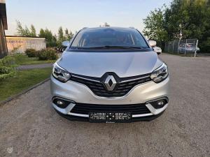 Grey Renault Grand Scenic 2017 in Pakruojis, with an engine capacity of 1.20 L and mileage of 128 thousand km for 8700 €, photo 4 on AUTOMOTO.COM.LV