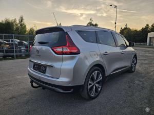 Grey Renault Grand Scenic 2017 in Pakruojis, with an engine capacity of 1.20 L and mileage of 128 thousand km for 8700 €, photo 5 on AUTOMOTO.COM.LV