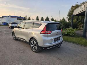 Grey Renault Grand Scenic 2017 in Pakruojis, with an engine capacity of 1.20 L and mileage of 128 thousand km for 8700 €, photo 6 on AUTOMOTO.COM.LV