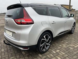 Grey Renault Grand Scenic 2018 in Taurage, with an engine capacity of 1.46 L and mileage of 212 thousand km for 11200 €, photo 5 on AUTOMOTO.COM.LV