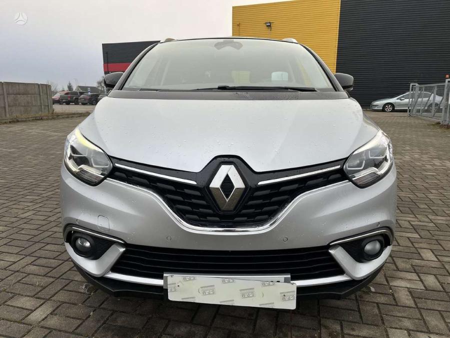 Grey Renault Grand Scenic 2018 in Taurage, with an engine capacity of 1.46 L and mileage of 212 thousand km for 11200 €, photo 8 on AUTOMOTO.COM.LV
