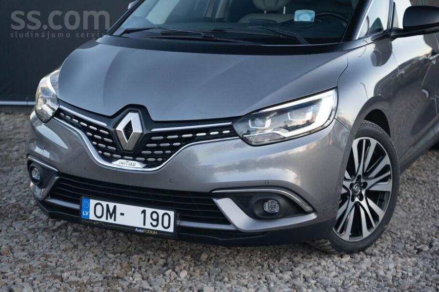 Pelēks Renault Grand Scenic 2018 Rīga, ar dzinēja tilpumu 1.60 L un nobraukumu 171 tūkst. km par 9990 €, foto 3 vietnē AUTOMOTO.COM.LV
